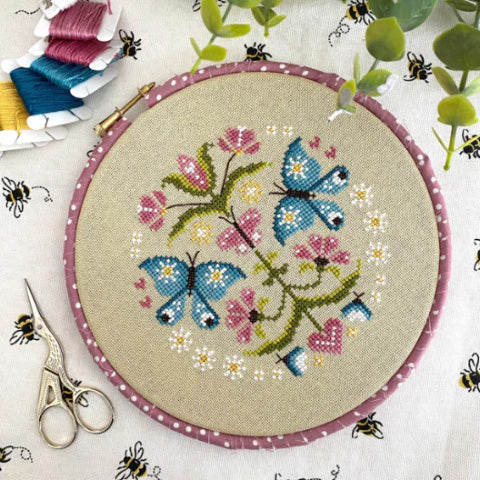 Butterfly cross stitch store