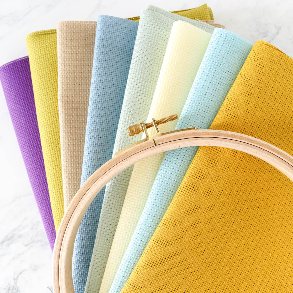 Do Aida and linen have a right side and a wrong side? - Stitched Modern