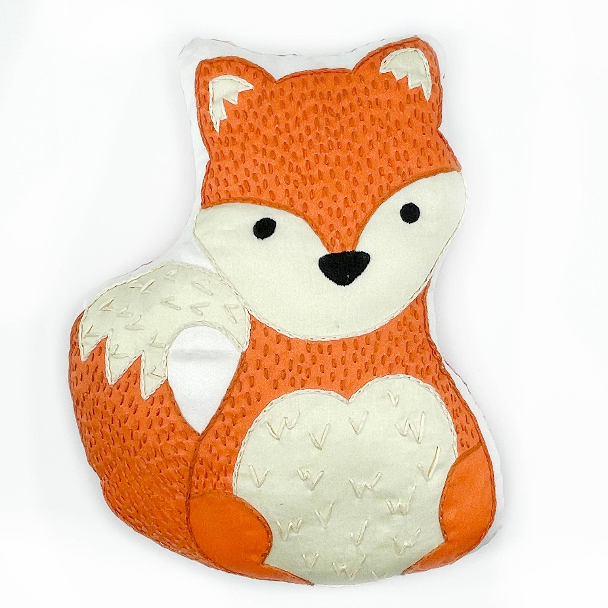 Fox Stuffie Hand Embroidery Kit - Stitched Modern