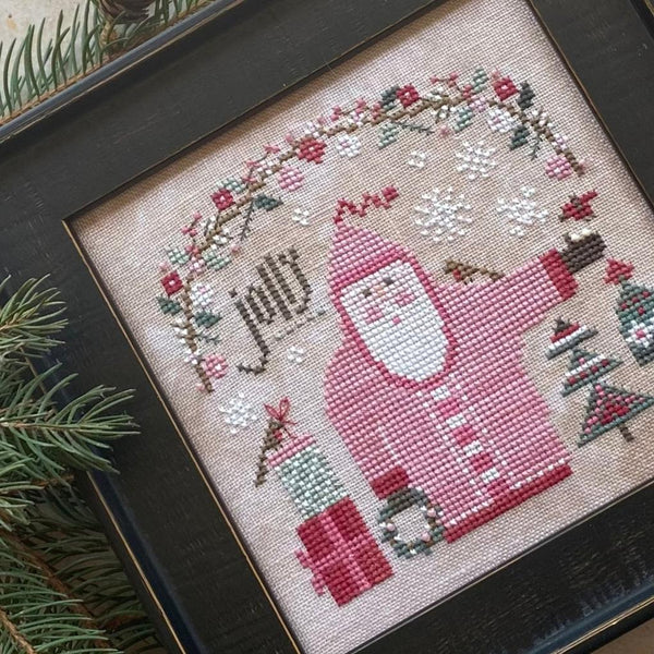 Wee Santa Cross Stitch Pattern - 2022 - Stitched Modern