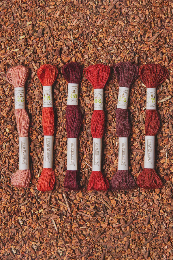 Eco Vita Naturally Dyed Wool Embroidery Thread - Complete Set ...