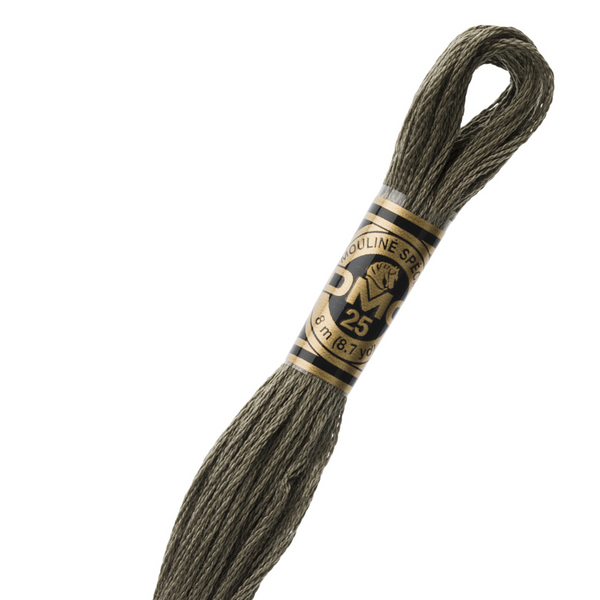 DMC 3787 Cotton Embroidery Floss - Stitched Modern