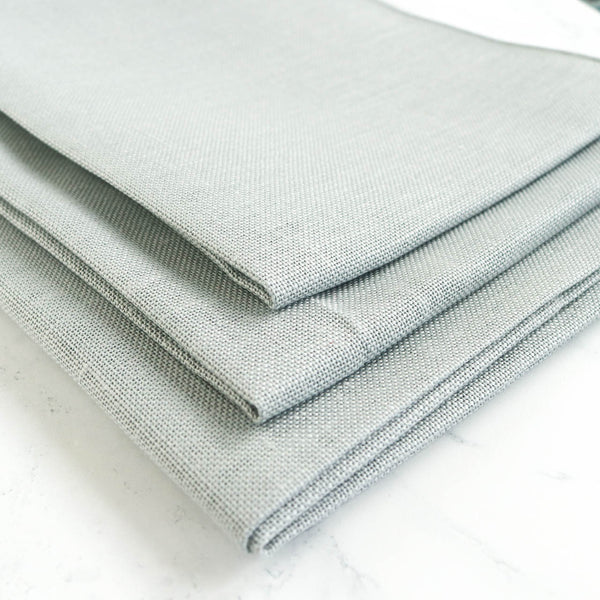 Mystic Gray Linen Fabric - 28 count - Stitched Modern