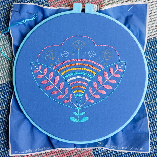 Weekend Picnic Hand Embroidery Kit - Stitched Modern