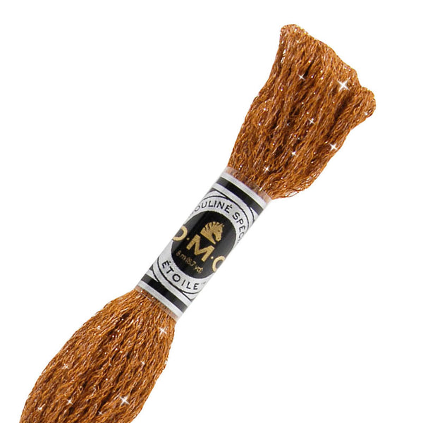 DMC C433 Mouliné Étoile Shimmer Embroidery Floss - Medium Brown ...