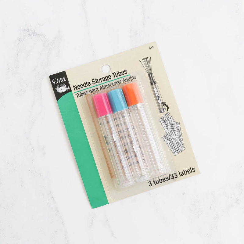 Needle Storage Tubes with Magnet - Stitched Modern