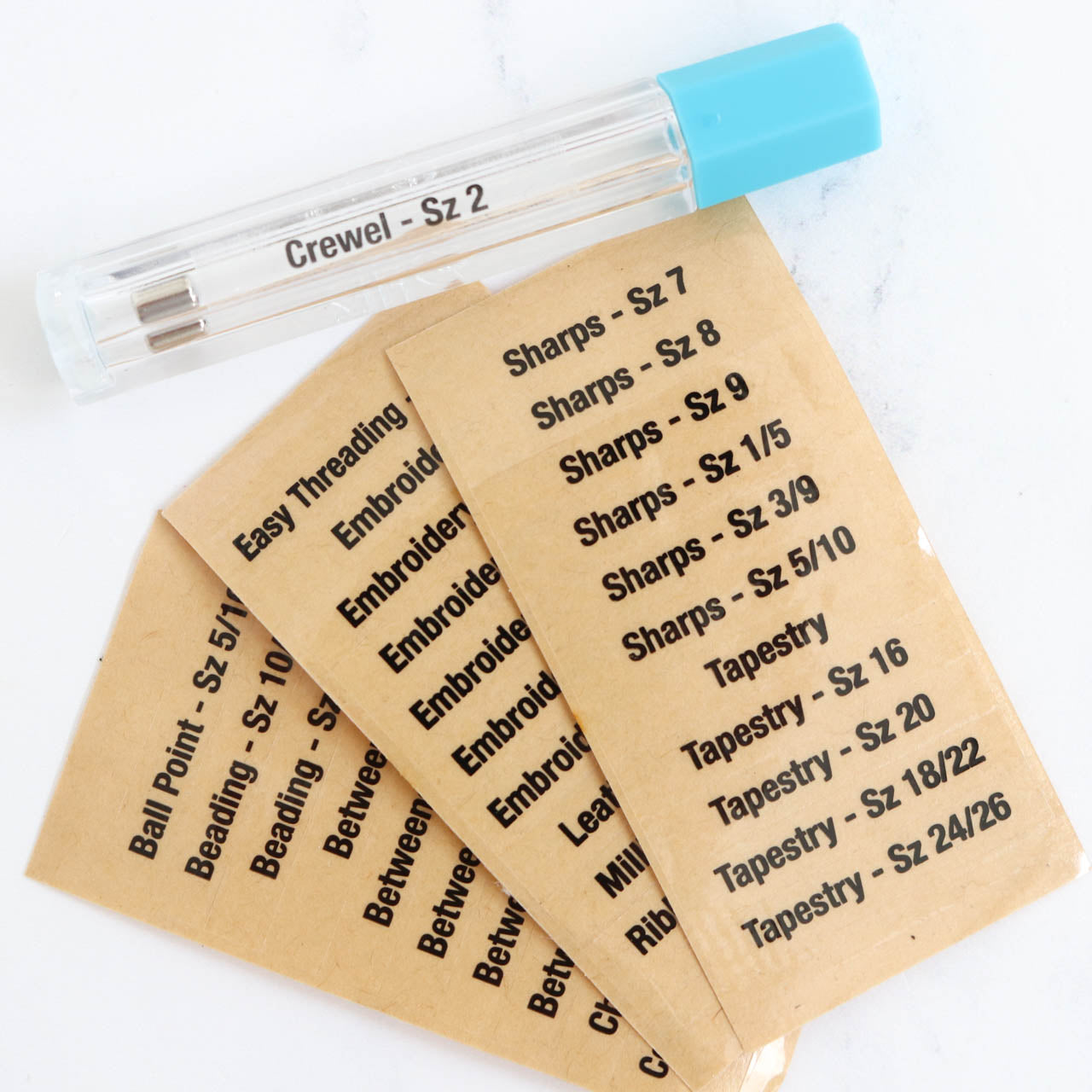 Needle Storage Tubes with Magnet - Stitched Modern