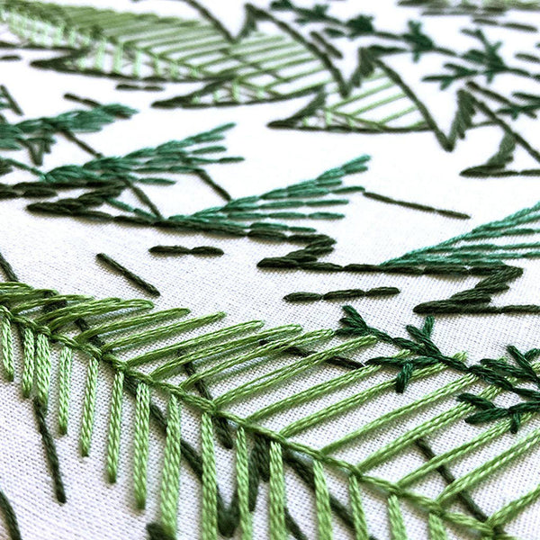 Into The Woods Hand Embroidery Kit - Stitched Modern