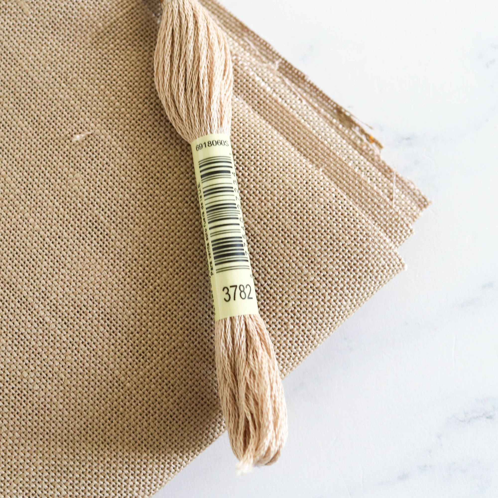 28-count Cashel Linen Fabric - Dirty - Stitched Modern
