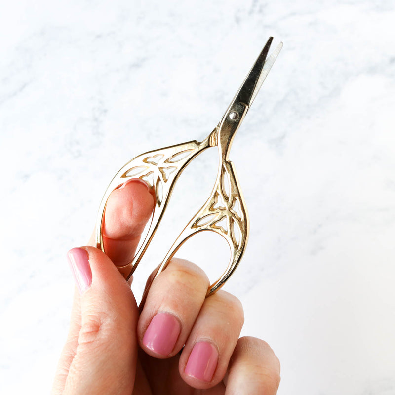 Butterfly Wing Embroidery Scissors - Stitched Modern