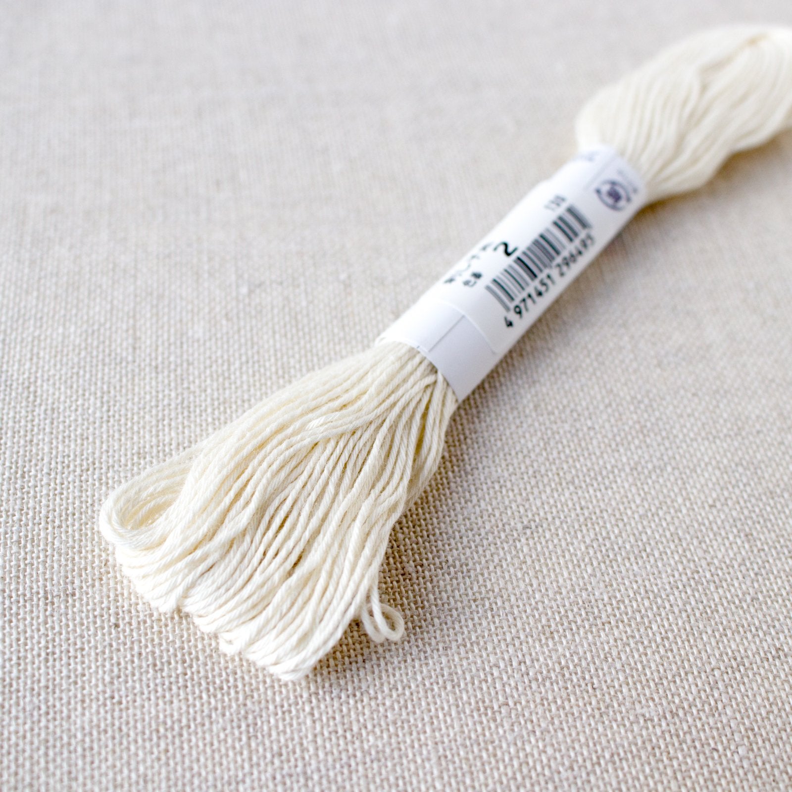 Japanese Sashiko Thread - Off White (#2) - Stitched Modern