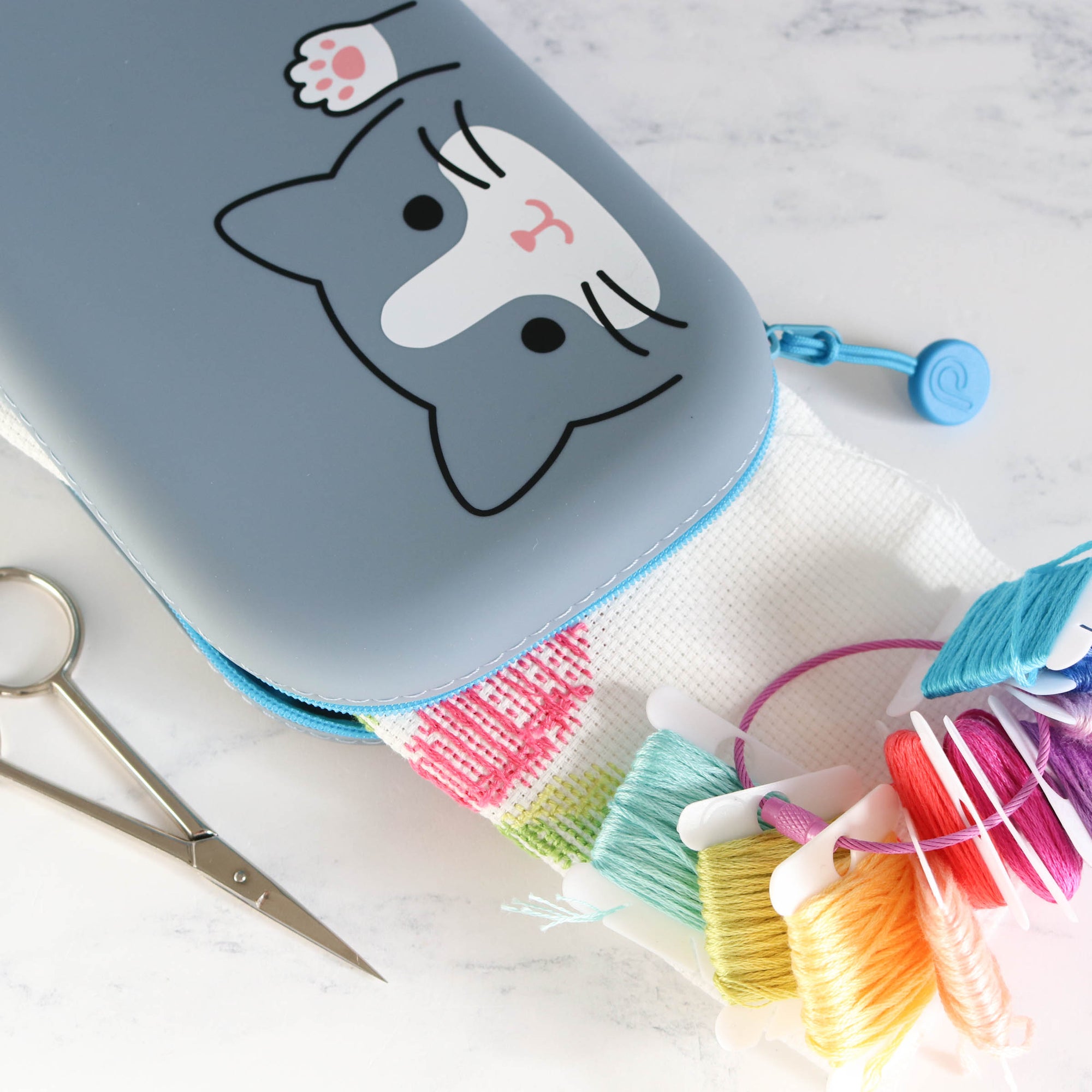 PuniLabo Zipper Case - Stitched Modern