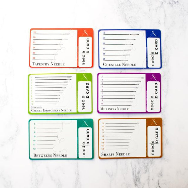 Needle Identification Cards - Stitched Modern