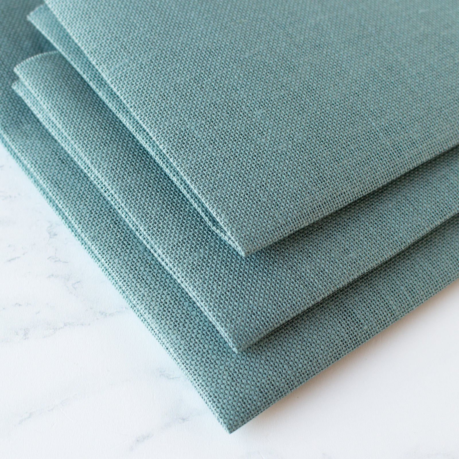 Mediterranean Sea Linen Cross Stitch Fabric - Stitched Modern